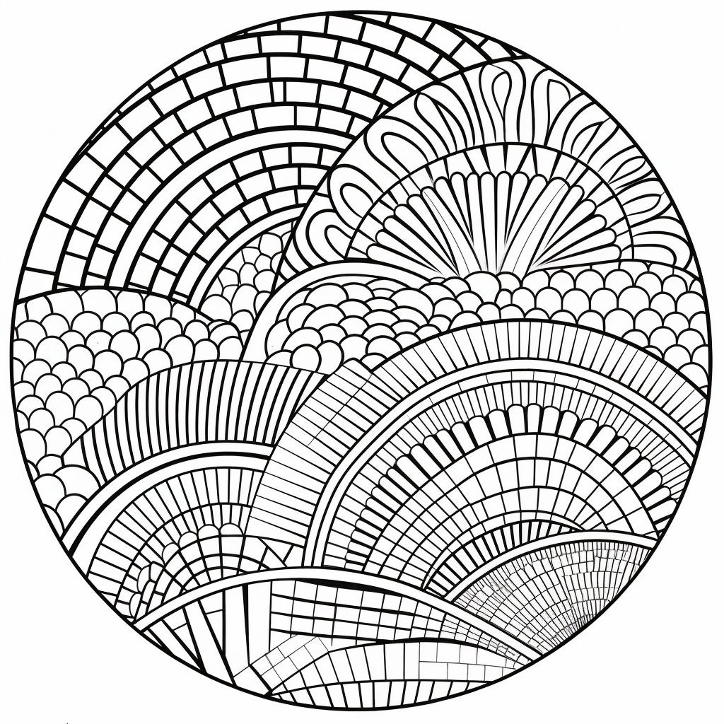 Zen Doodles: Tranquil Patterns for Mindful Coloring50 Pages - Etsy