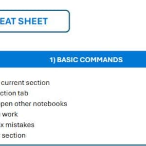 Microsoft Onenote Cheat Sheet Template - PDF Digital Download - Etsy