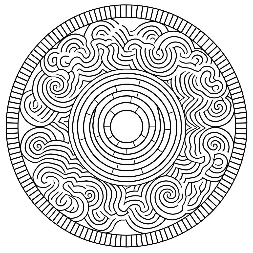 Zen Doodles: Tranquil Patterns for Mindful Coloring50 Pages - Etsy