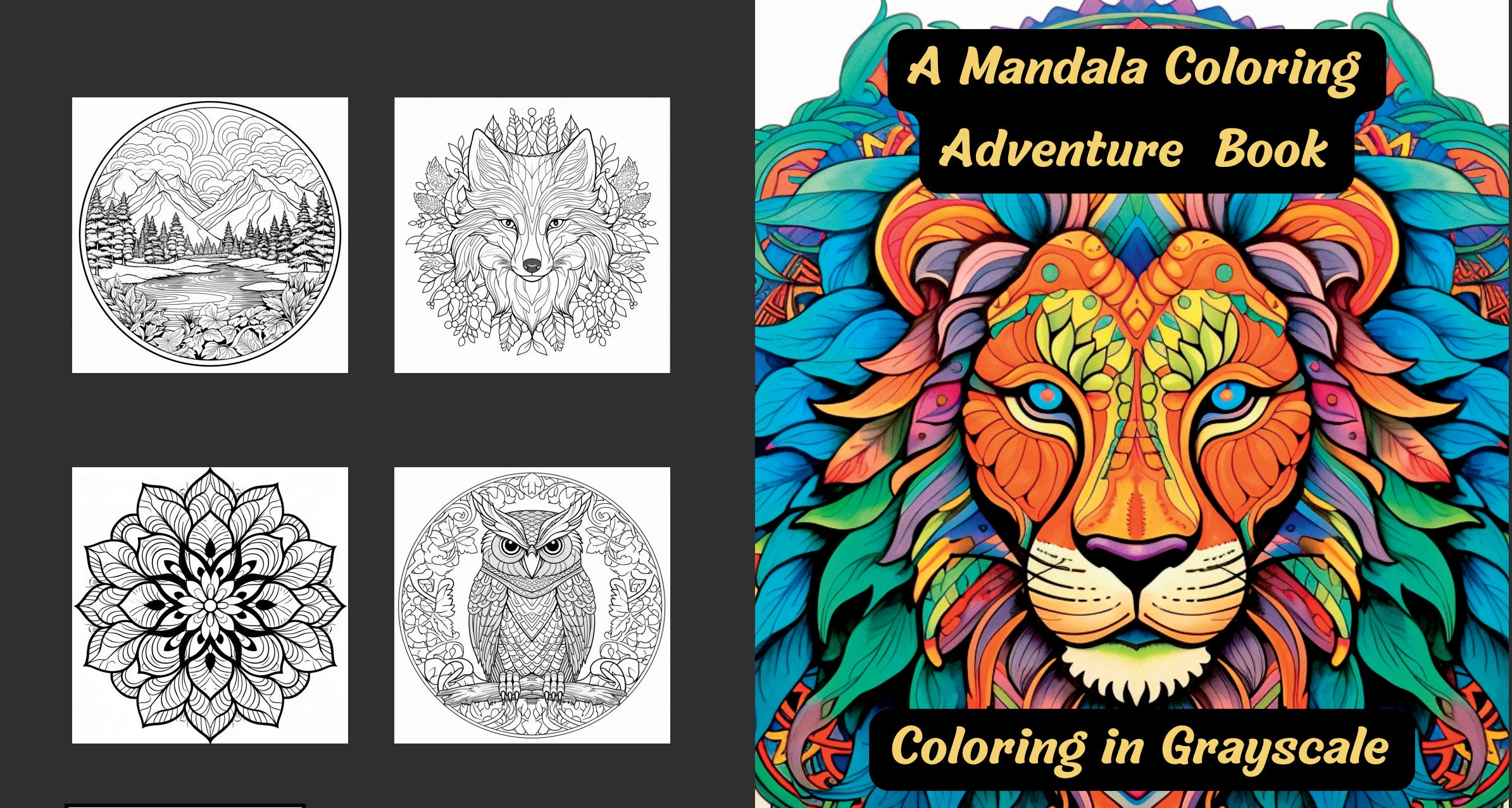 Mandala Coloring Book Bundle: 300 Pages - 6 Books - Etsy