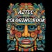 Aztec Coloring Book 1 - Etsy