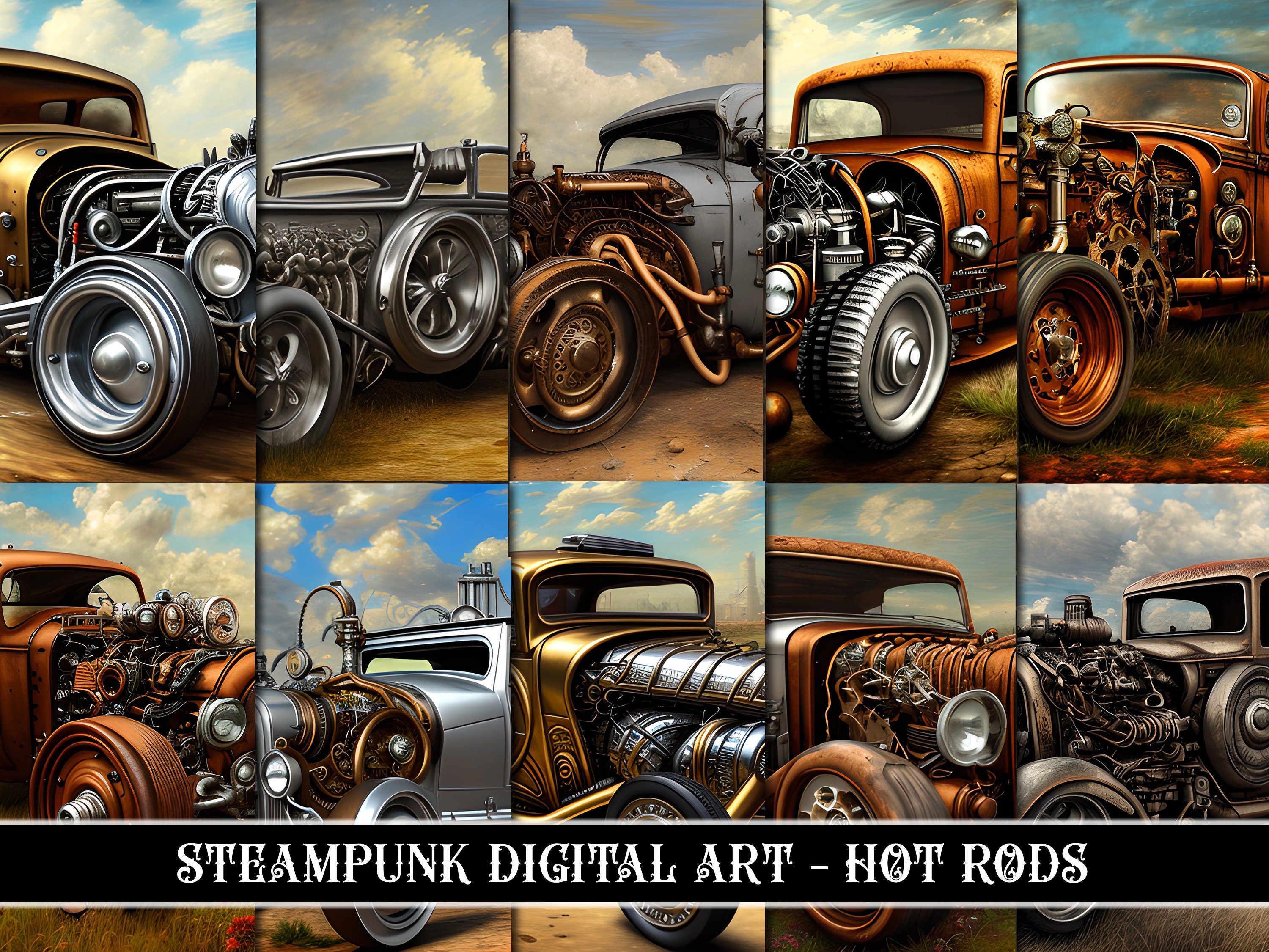Steampunk Hot Rod