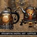 Steampunk Kettle Clipart: Victorian PNG Images (digital Download) - Etsy