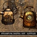 Steampunk Kettle Clipart: Victorian PNG Images (digital Download) - Etsy