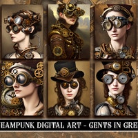 Steampunk Digital - Etsy