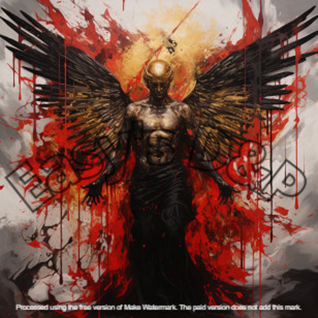 Lucifer Angel Angel Digital File - Etsy