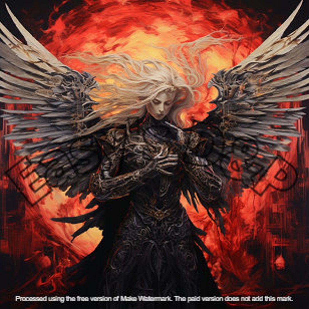 Female Matchstick Angel Digital File - Etsy