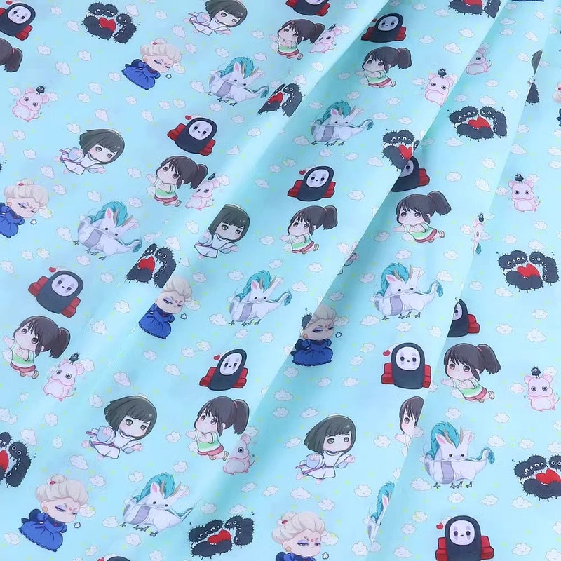 Anime Fabric - Etsy