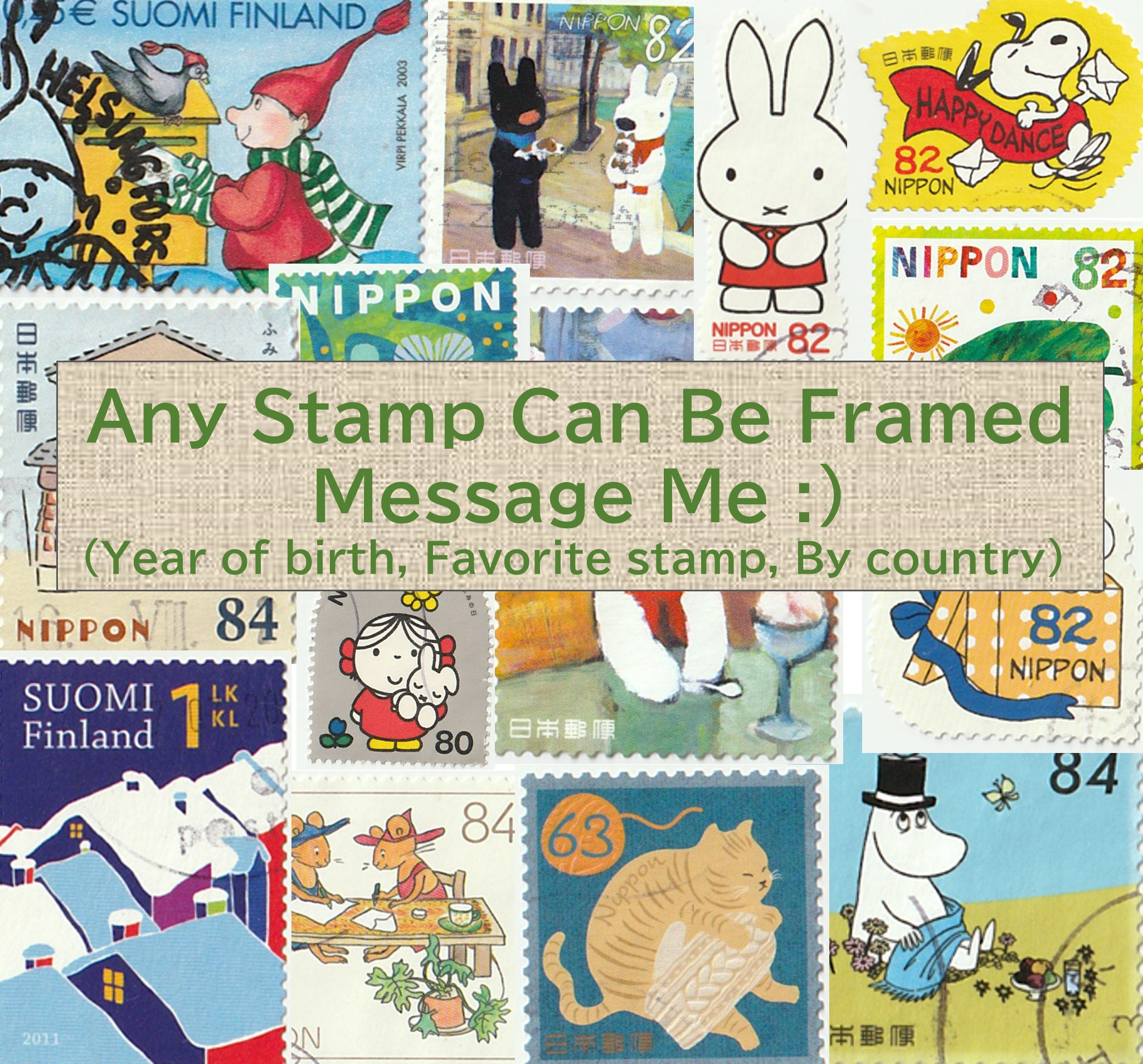 1979, Framed Peter Rabbit Stamp, Issued in July 1979 - Memorable Gift ...