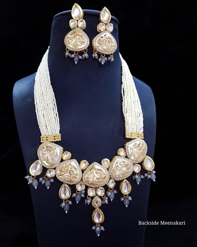 Sabyasachi Inspired Indian Jewellery Bollywood Wedding Bridal Kundan ...
