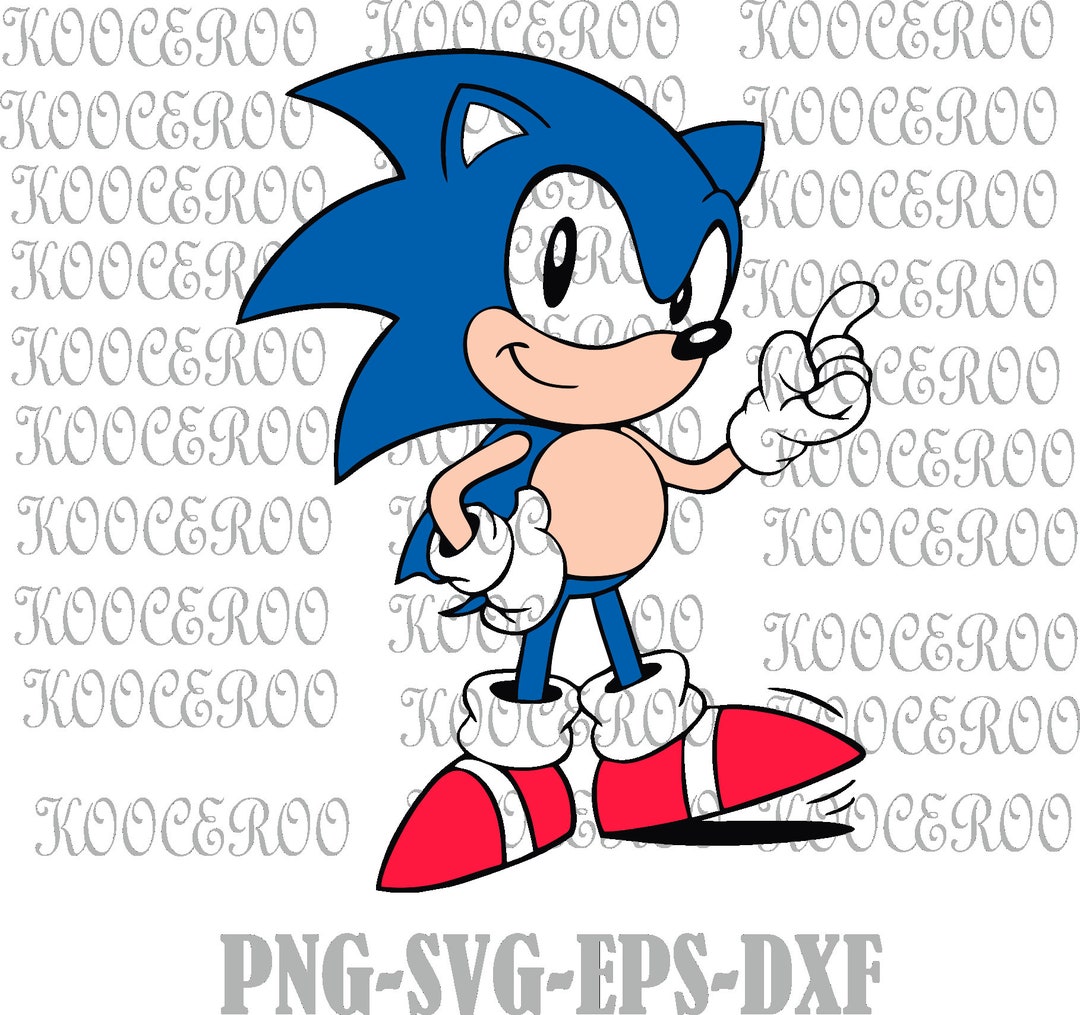 Sonic the Hedgehog SVG, Sonic SVG, Layered Sonic SVG | Bonus Sonic Svg ...