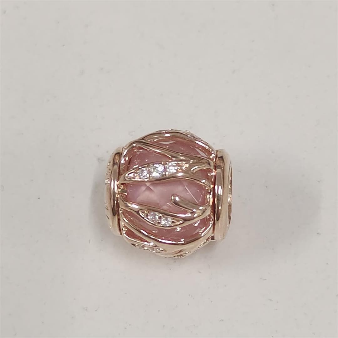 Pandora Essence Collection Bonds of Love Rose Gold Charm - Etsy
