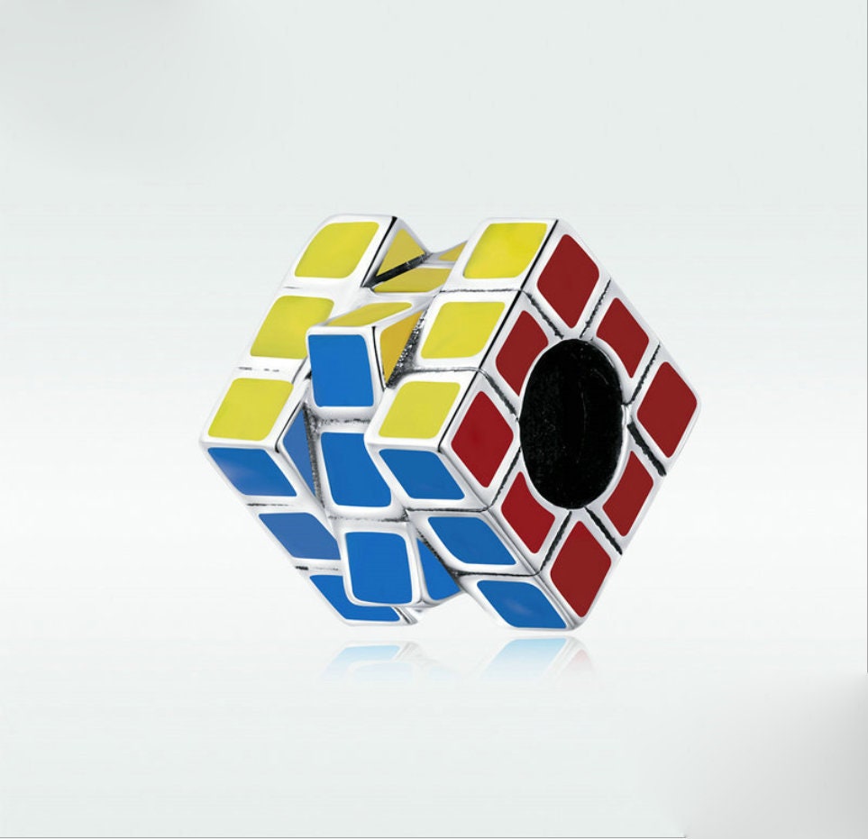 Pandora Sterling Silver 925 Rubik’s Cube Charm Rubik Rubix Puzzle - Etsy