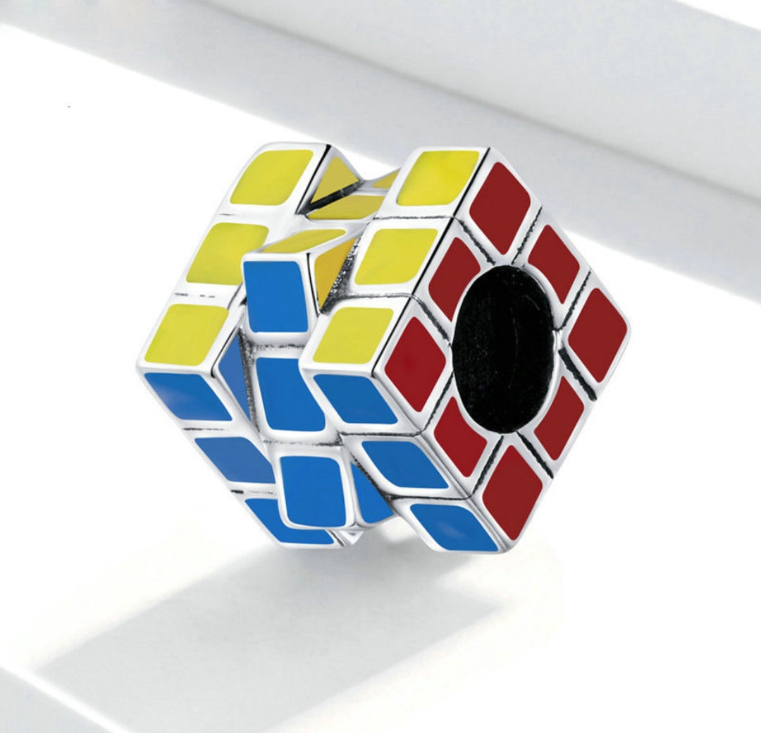Pandora Sterling Silver 925 Rubiks Cube Charm Rubik Rubix - Etsy
