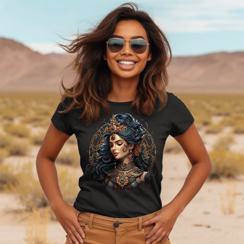 Goddess Devi Hindu Mythological Themed T-shirt Goddess Devi T Shirt ...