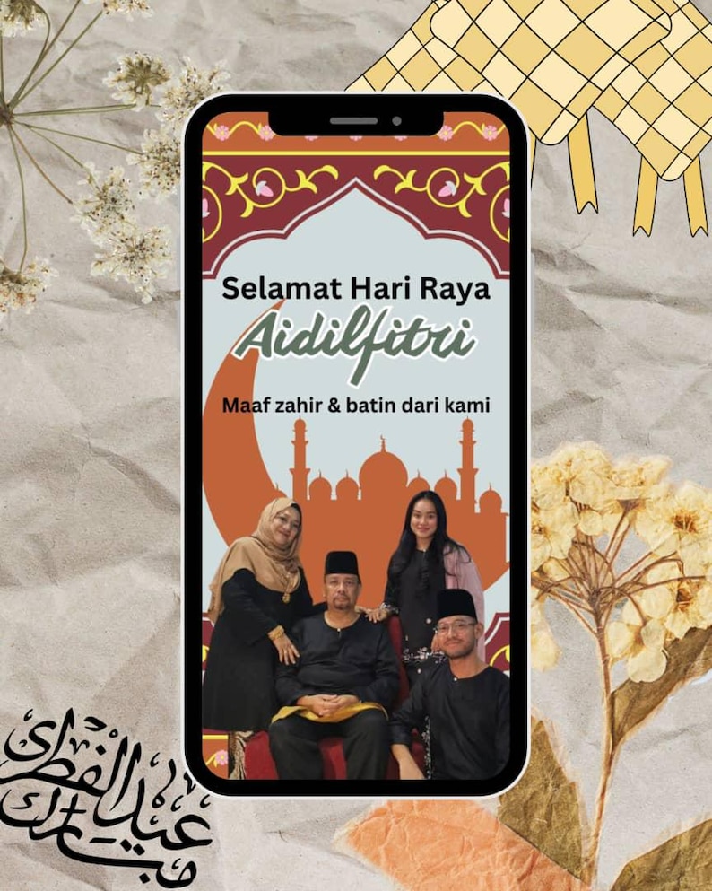 15 Editable Template Poster Raya Poster Raya Aidilfitri Digital File ...