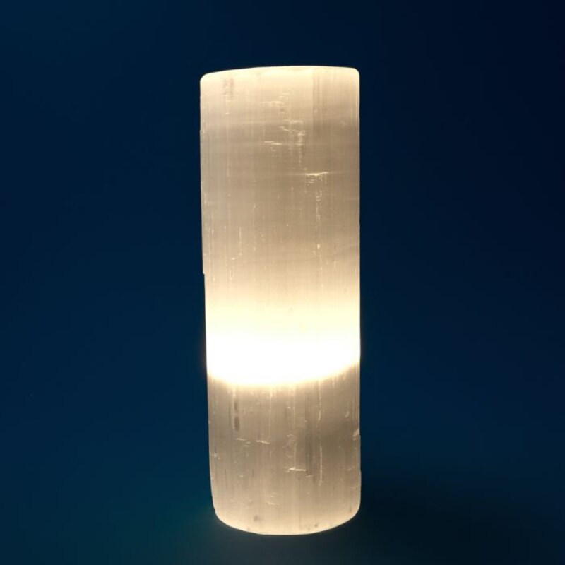 Selenite Lamp - Etsy