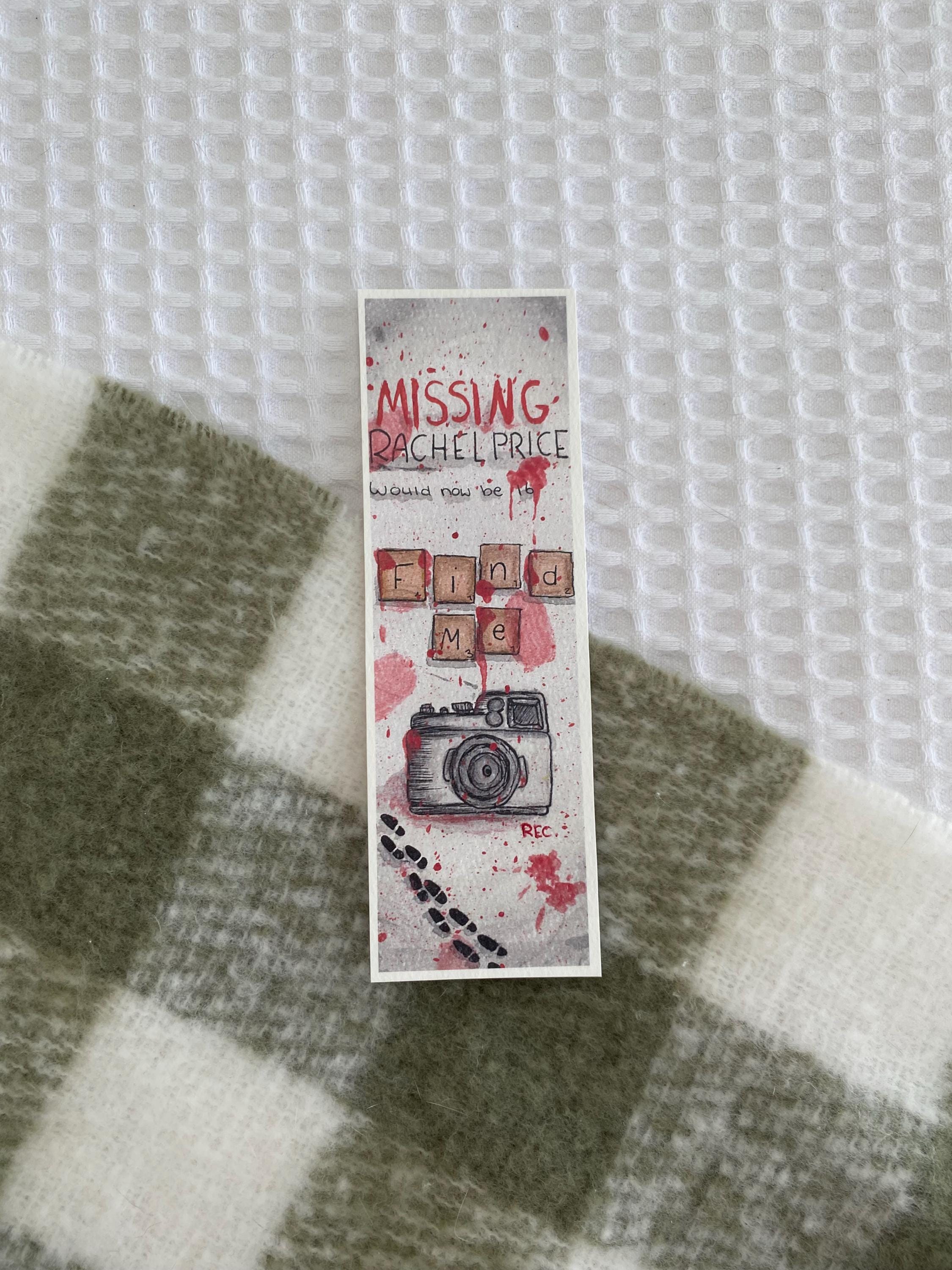 Matching Bookmarks, the Reappearance of Rachel Price, Bookish, Handmade ...