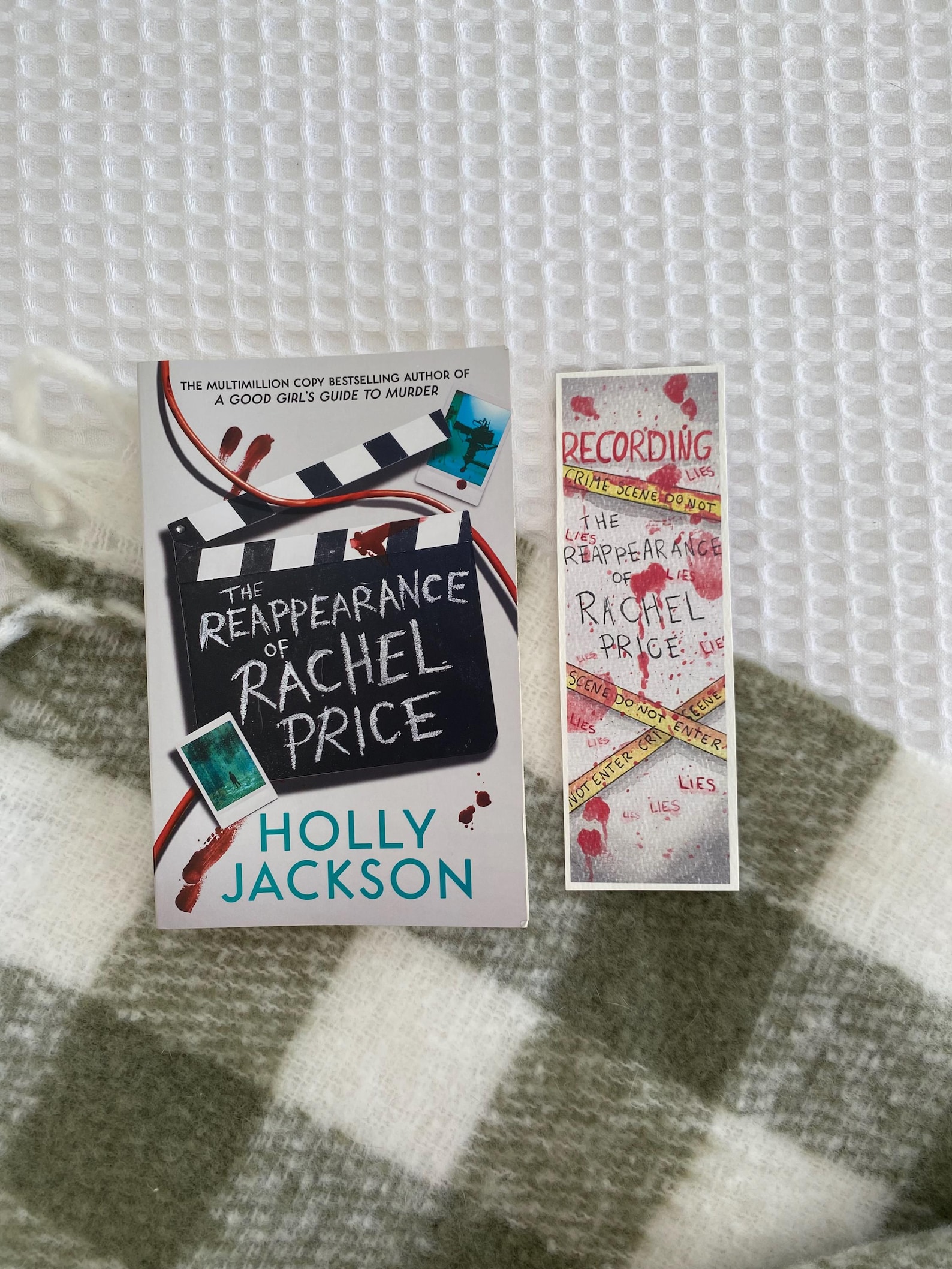 Matching Bookmarks, the Reappearance of Rachel Price, Bookish, Handmade ...