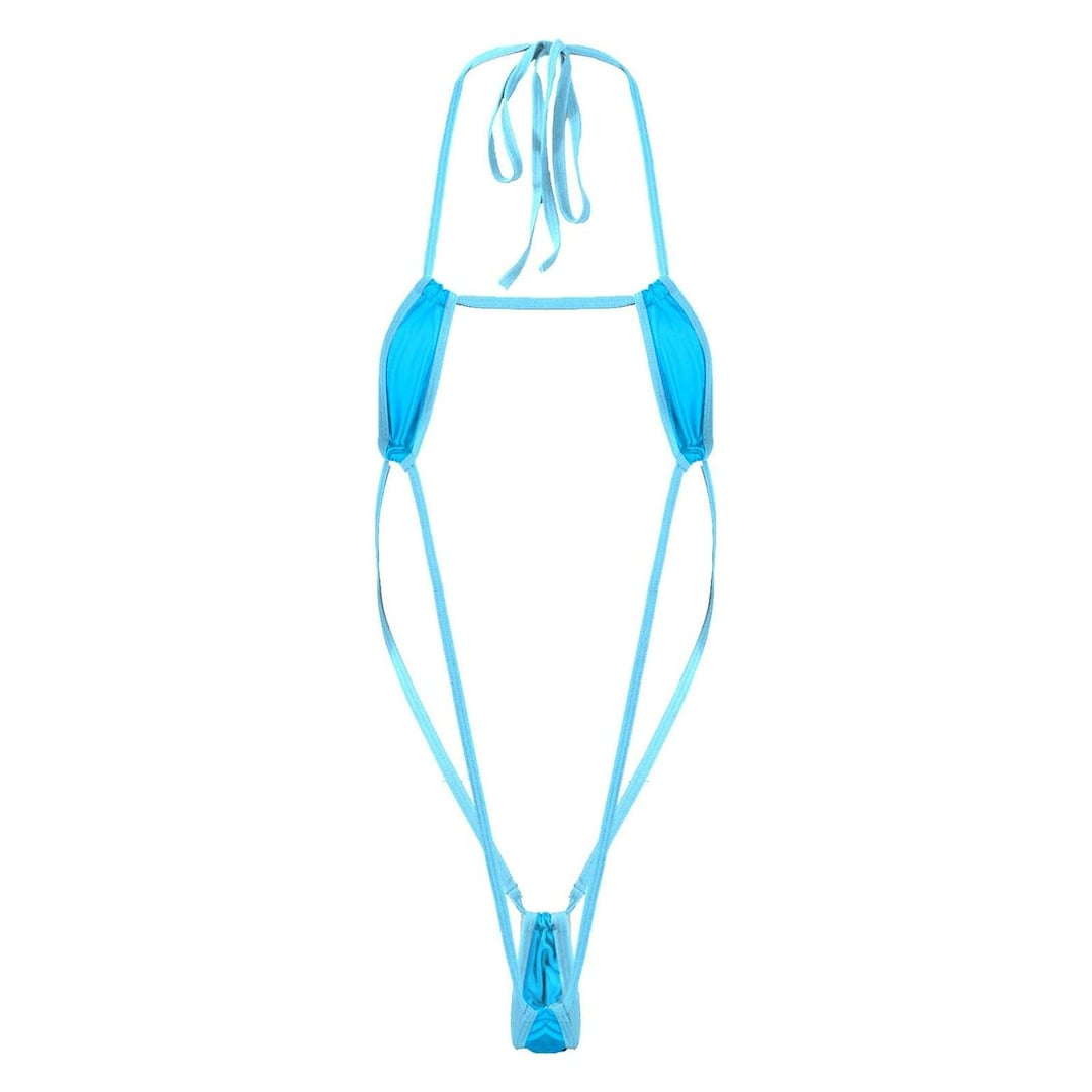 A Slingshot Monokini Thong Micro Bathing Suit Tiny Bikini - Etsy