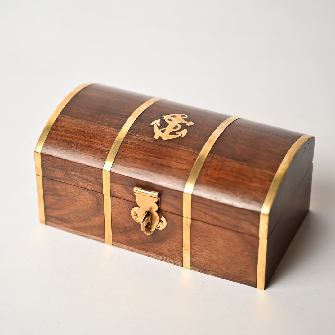 Handmade Wooden Box, Multipurpose Wooden Box, Jewellery Box, Keep Safe ...