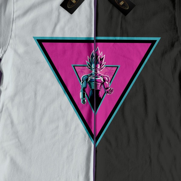 Vegeta Pink Shirt - Etsy