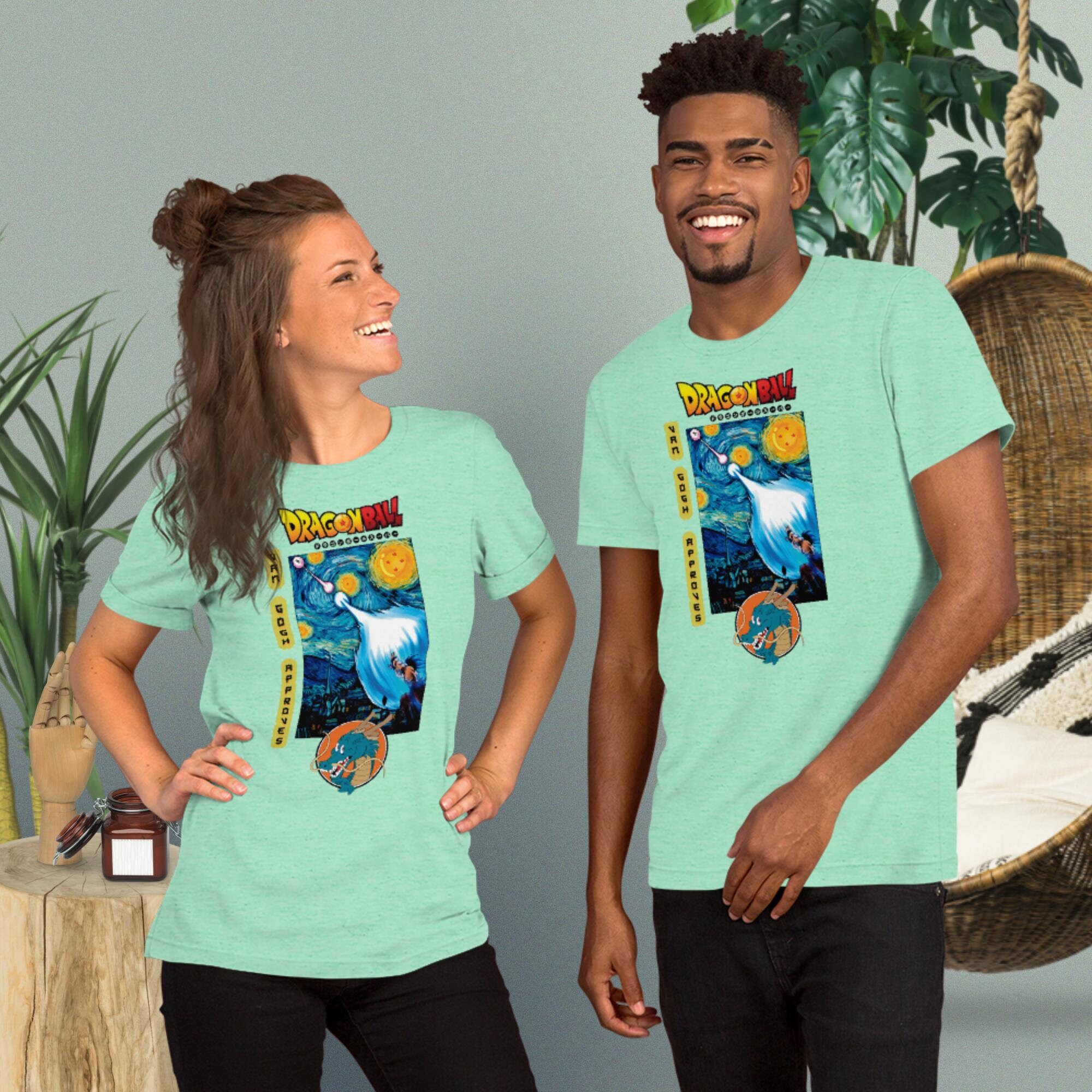Dragon Ball & Starry Night Crossover Tee: Exclusive Anime-inspired Van ...