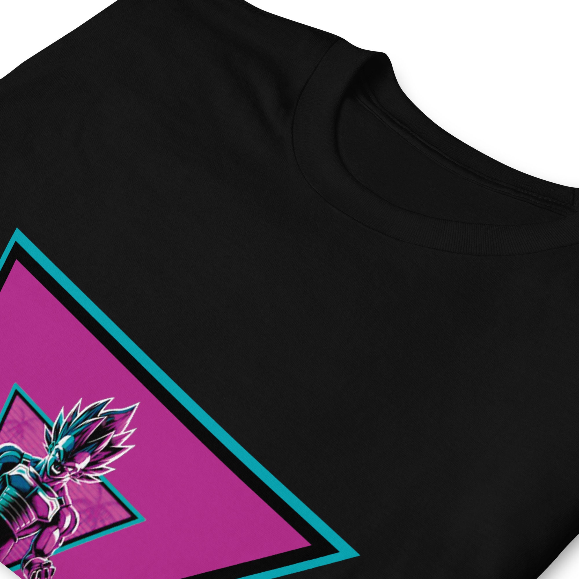 Dragon Ball Vegeta Vaporwave T-shirt Anime Clothing Saiyan Prince ...