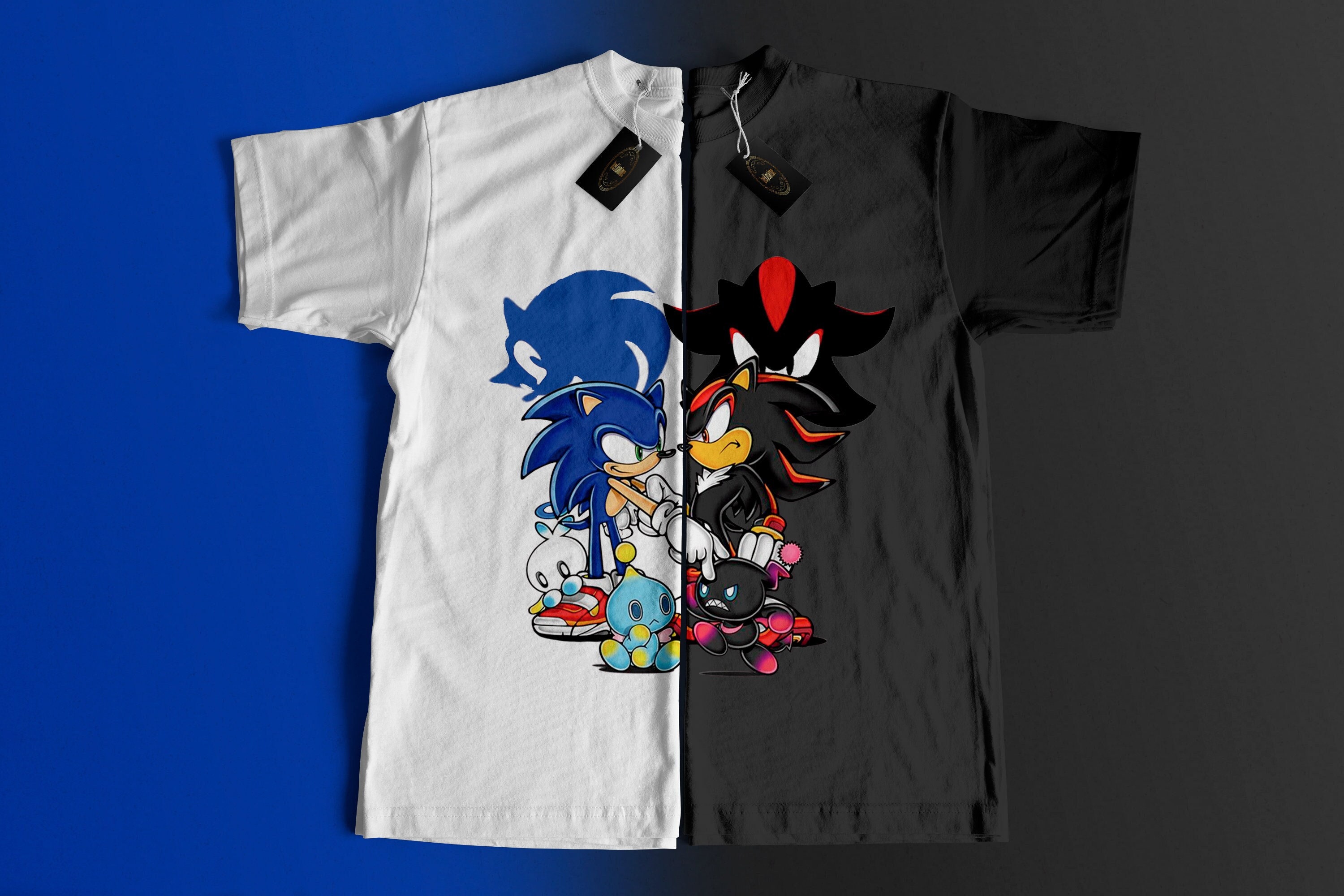 Epic Sonic Vs. Shadow Showdown T-shirt Speedster Rivalry Tee - Etsy