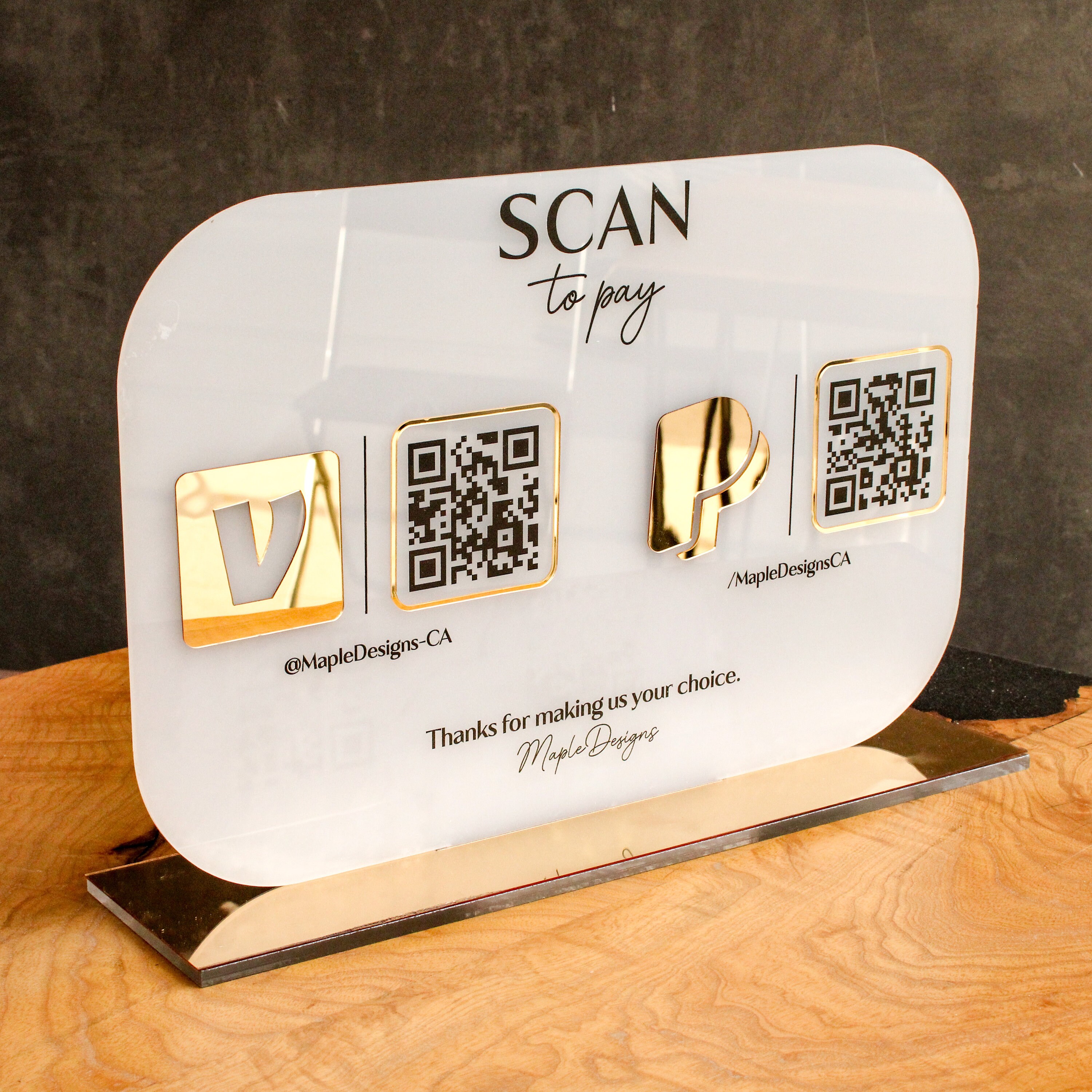 Instagram Sign for Business Payment Sign Cashapp Venmo Zelle Payment ...