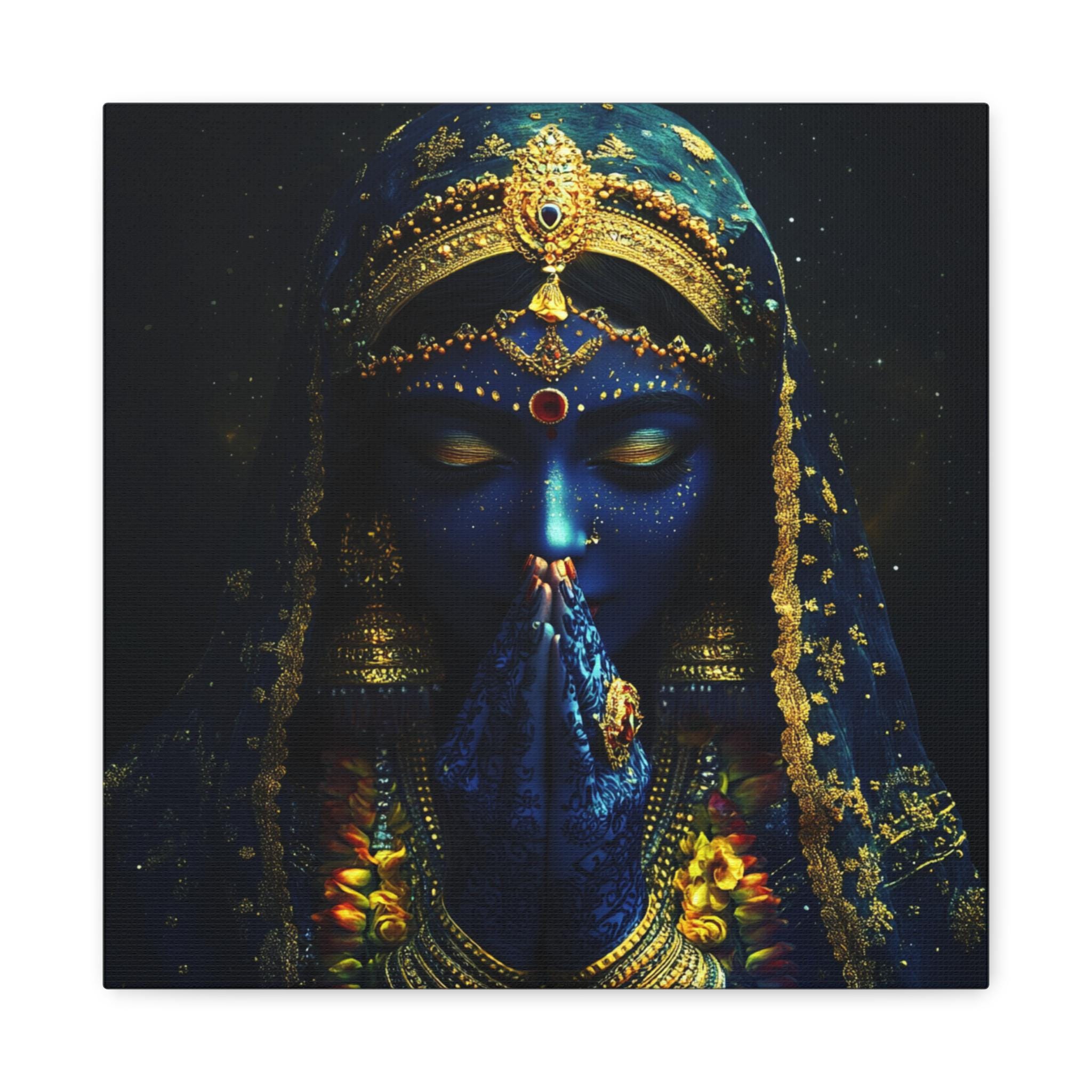 Canva Maha Kali Divine Mother Receive the Grace of Devi Hindu Goddess ...