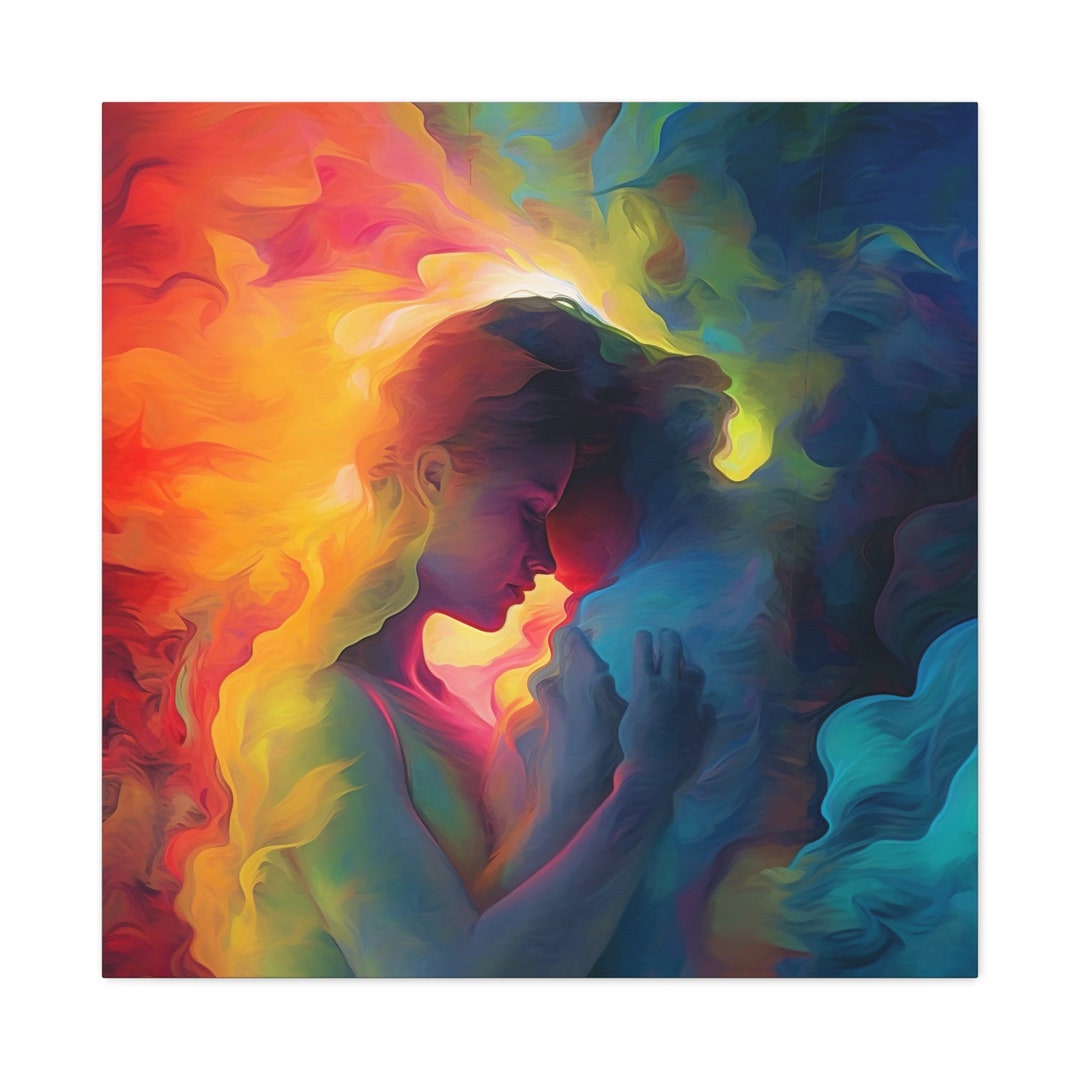 Canva Twin Flames Sacred Union Couple Tantra Spiritual - Etsy