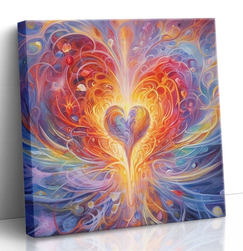 Canva divine Love Spiritual Activation Vibrational Sacred Art frequency ...