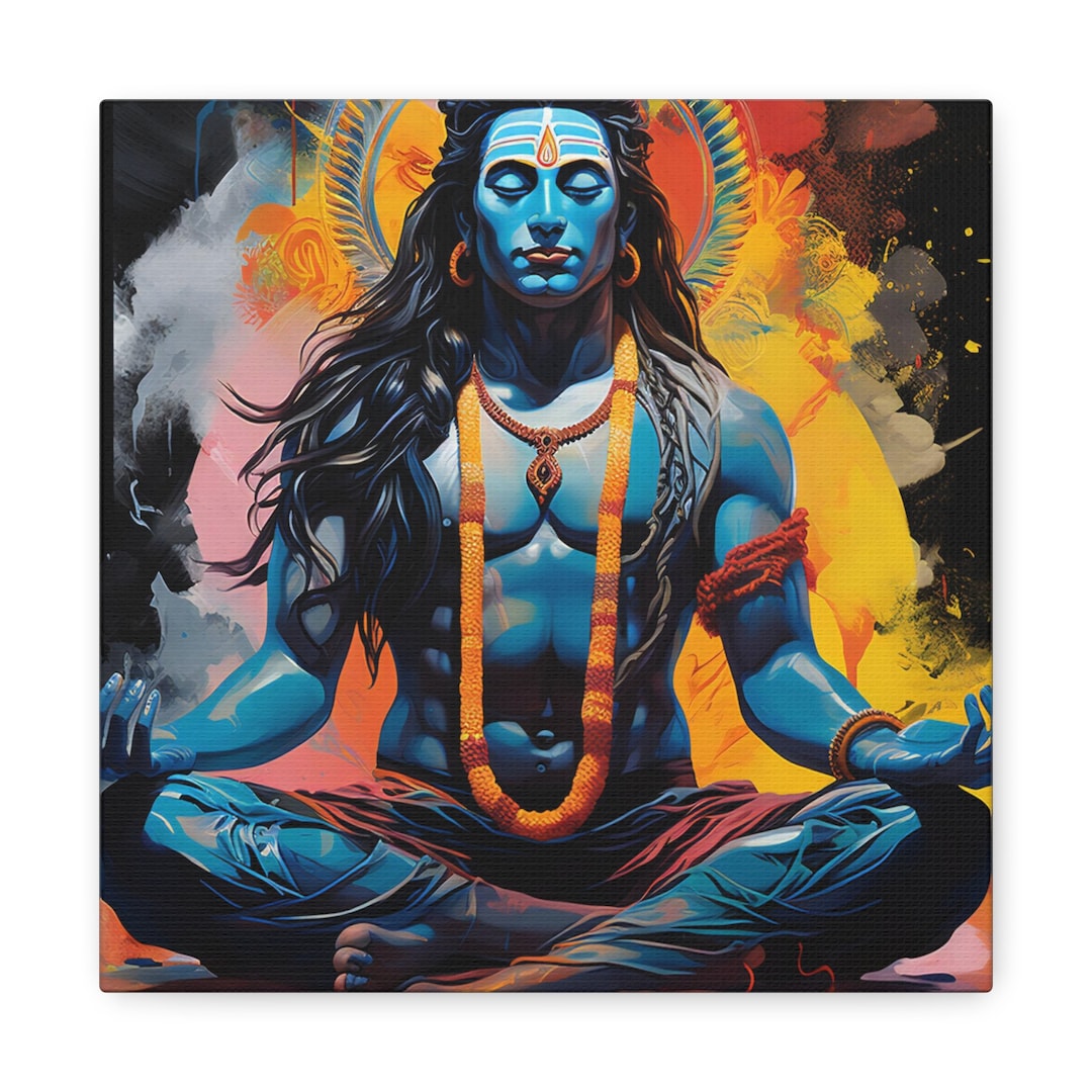 Canva Lord Shiva Mahadev Adiyogi Rudra Shankara Maheshwar Bhairav Hindu ...