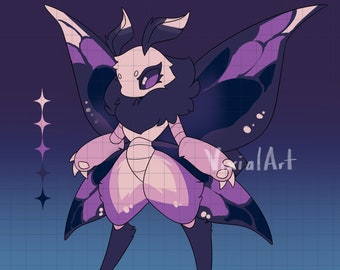 Digital Bunny Adopt Furry Feral Fursona Adoptable Design - Etsy