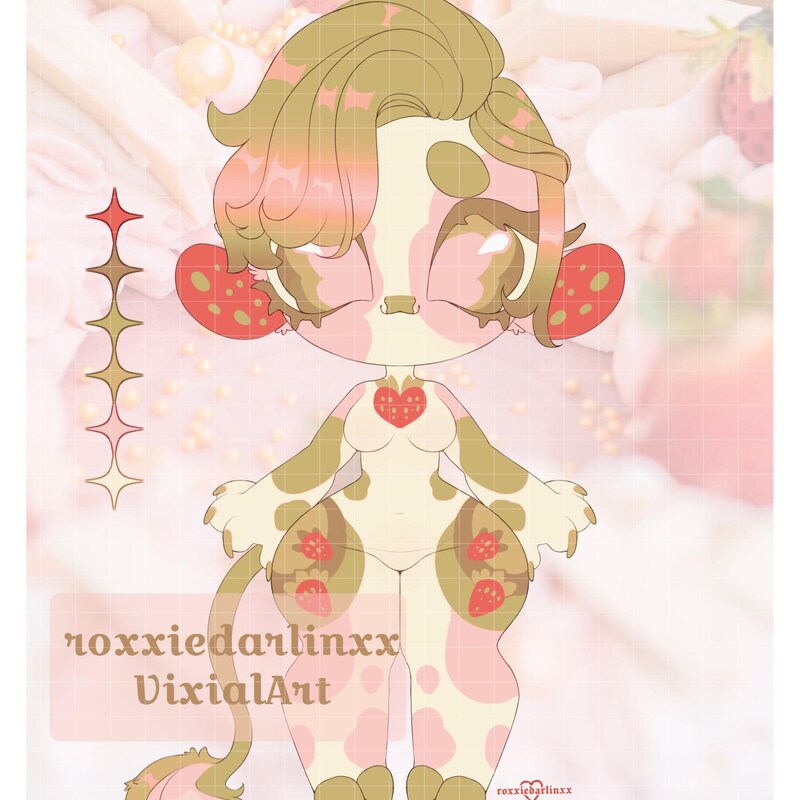 Cow Fursona - Etsy