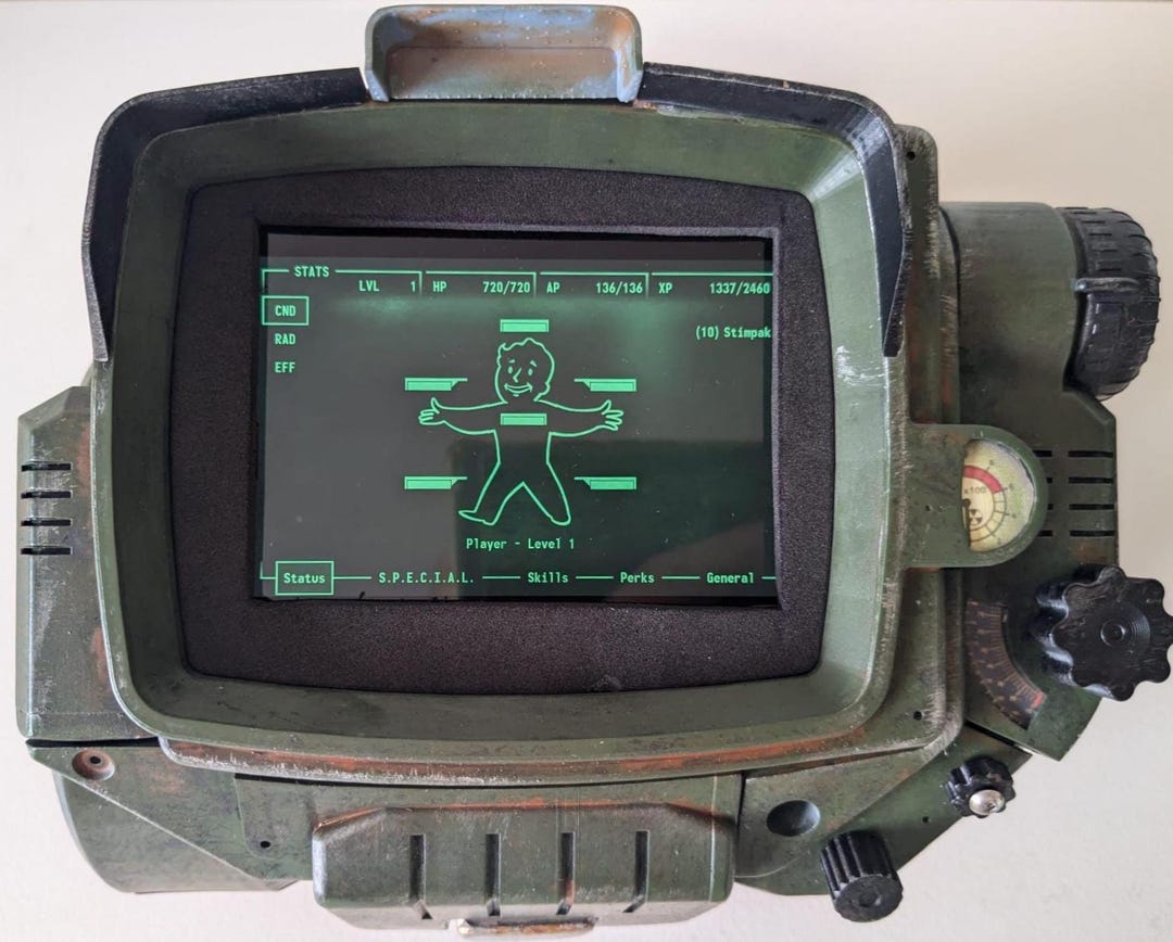 Pip-boy Inspired by Fallout 4 – 3D Printed in Photopolymer Resin - Etsy