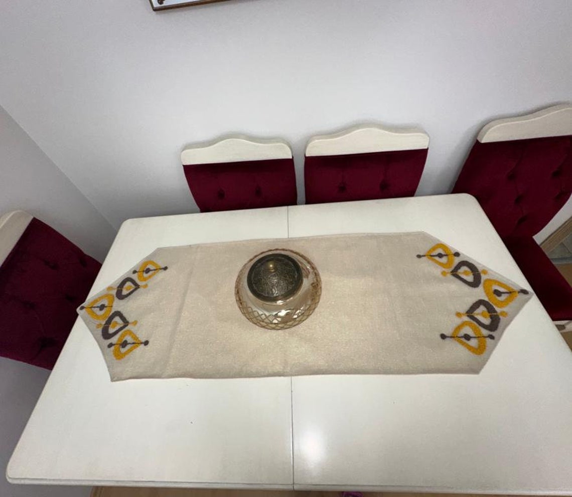 Runner ,punch,hand Made,decoration,decorative ,home Decoration ,gift ...