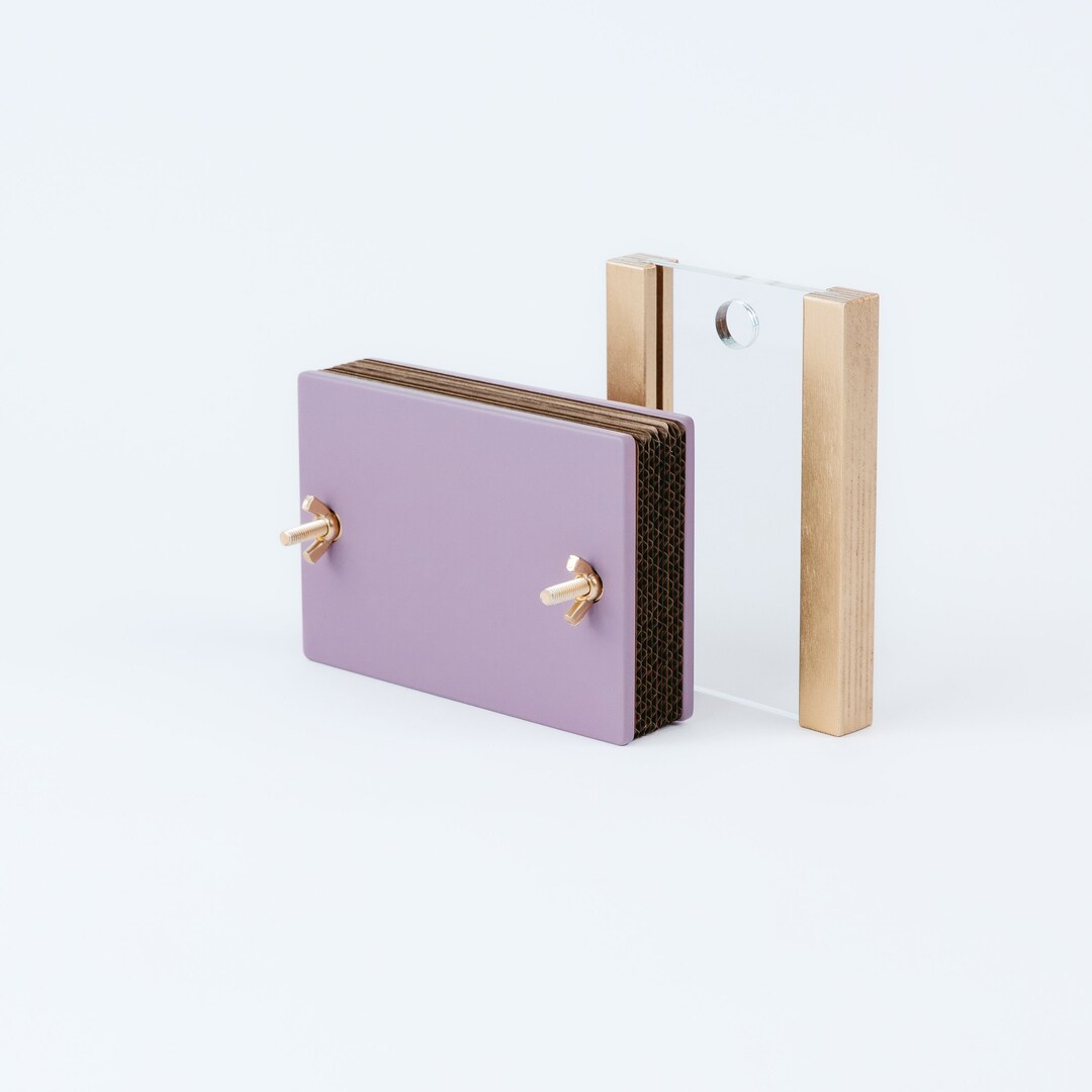 A6 Lilac Flower Press and Frame, Nature Kids Craft Kit, Travel Pocket ...