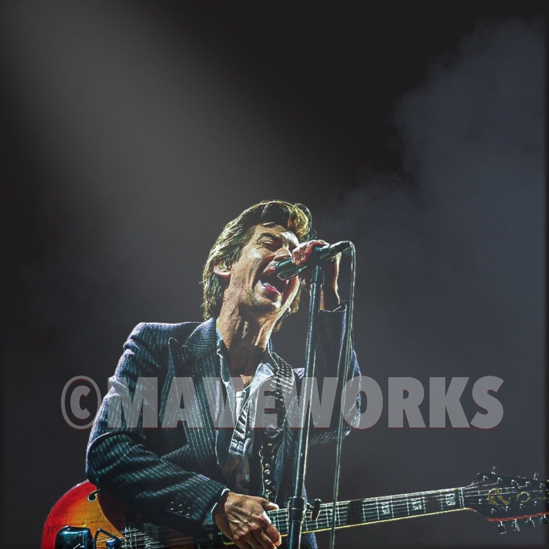 Alex Turner Print - Etsy