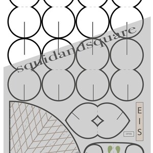 Printable Ice Cream Shop, Paper House, Toy, Digital Download, Coloring ...