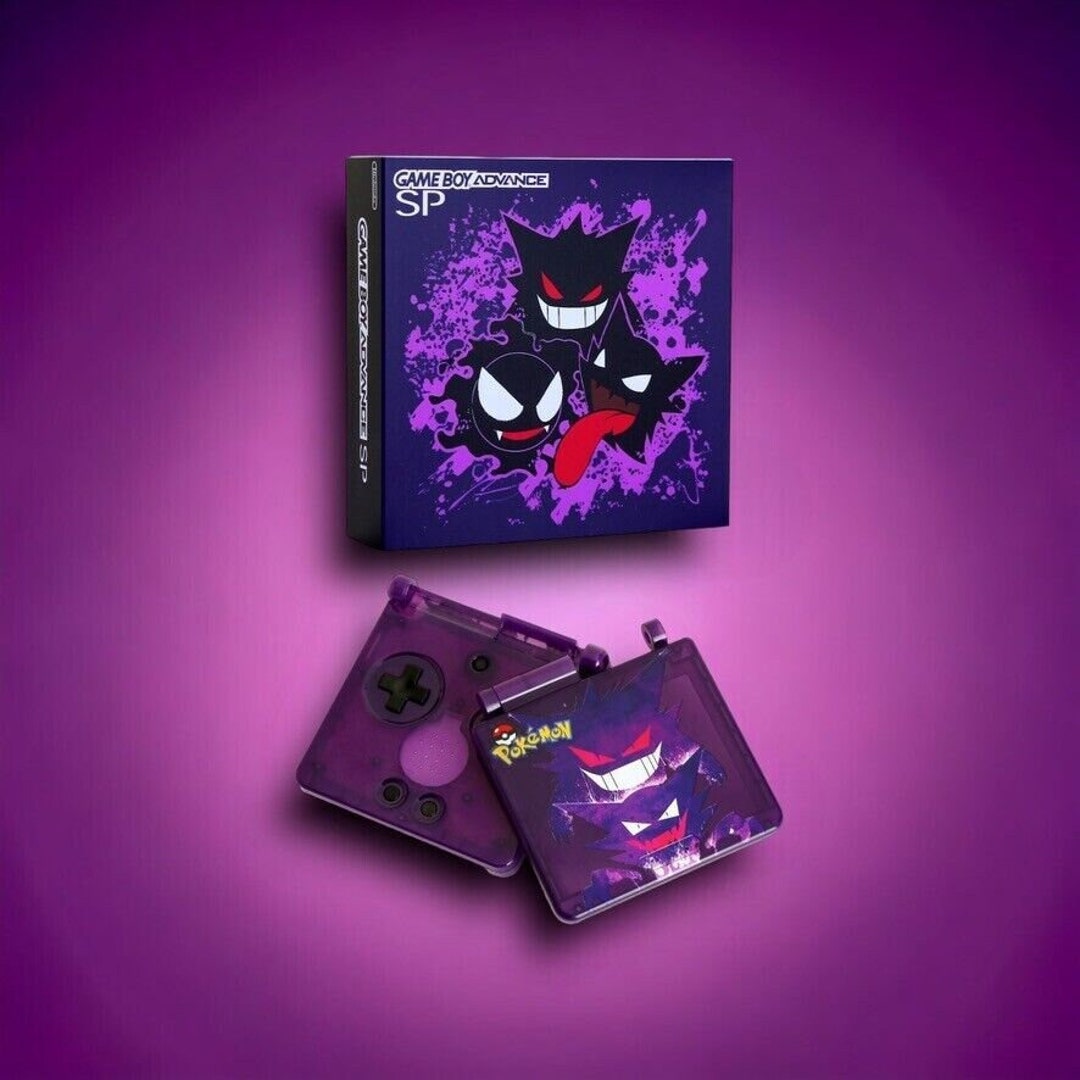 PREMIUM Game Boy Advance SP Custom Shell & Box Backlit IPS - Etsy