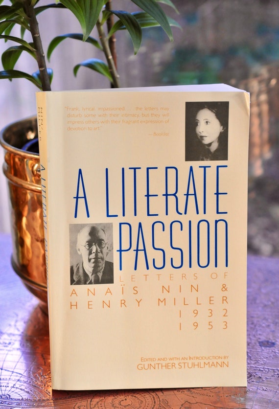 Henry Miller Anais Nin Letters