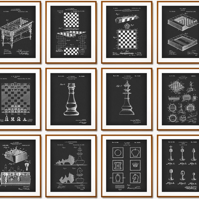 Chess Wall Decor - Etsy