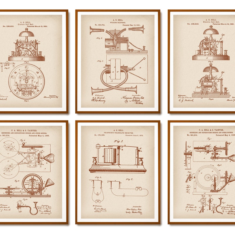 Telephone Print - Etsy