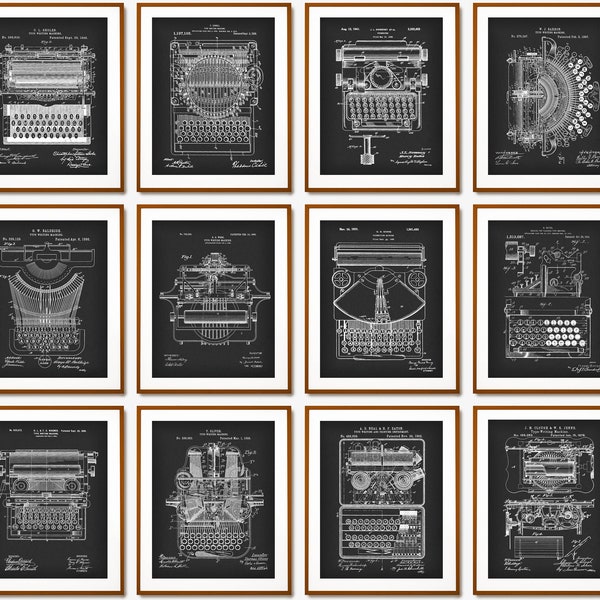 Typewriter Art Print - Etsy