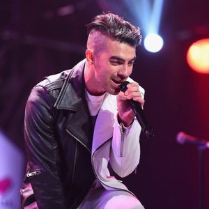 Joe Jonas White and Black Premium Solid Casual Tailored Rockstar Band ...