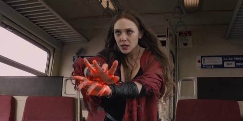 Wanda Maximoff "avengers - Age of Ultron" Red Leather Jacket ...