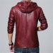 Red Arrow Roy Harper Arsenal Leather Jacket With Hoodie - Superhero ...