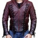Red Arrow Roy Harper Arsenal Leather Jacket With Hoodie - Superhero ...